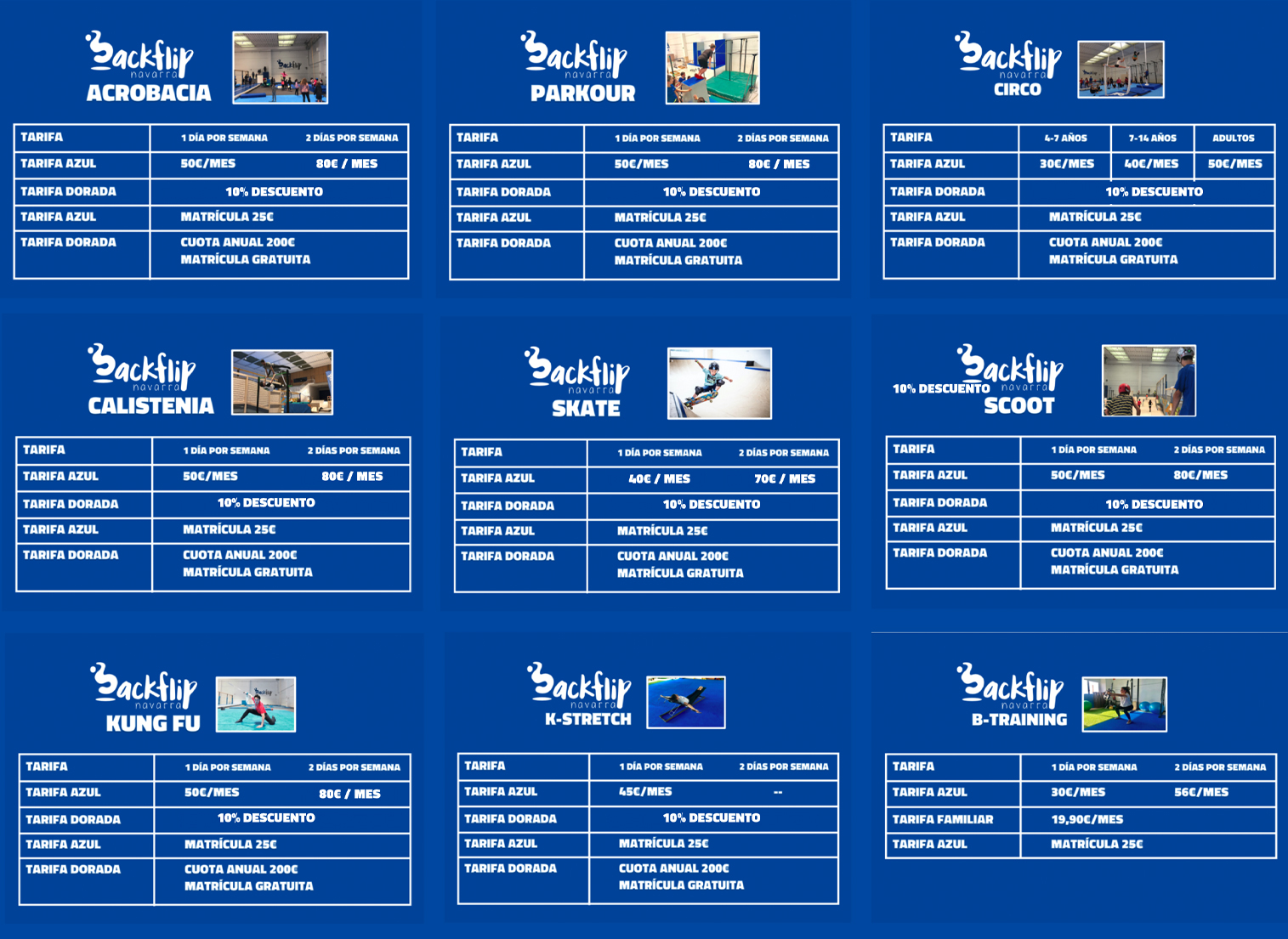Backflip – Tu centro de acrobacias